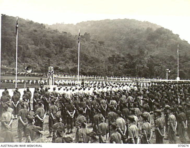 FINSCHHAFEN, NEW GUINEA, 1944-02-29. THE OFFICIAL OPENING OF THE ...