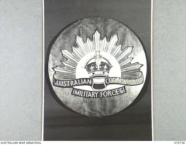 CANBERRA, AUSTRALIAN CAPITAL TERRITORY, 1963-07-29. THE BADGE OF THE ...