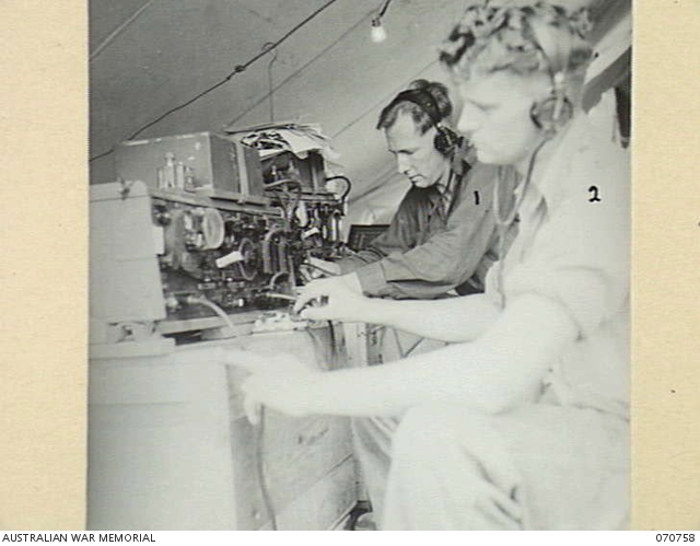 WAMPIT, NEW GUINEA. 1944-03-01. NX118908 TROOPER W. GEHRIG (1) AND ...