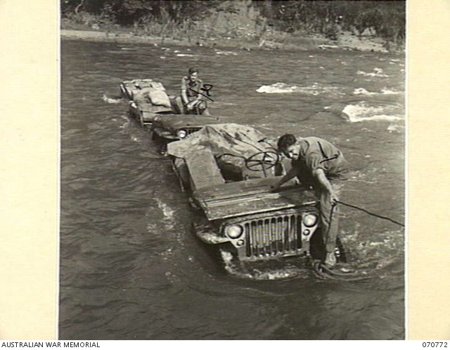 WAMPIT, NEW GUINEA, 1944-03-02. NX81806 SERGEANT D. TODD, TRANSPORT ...