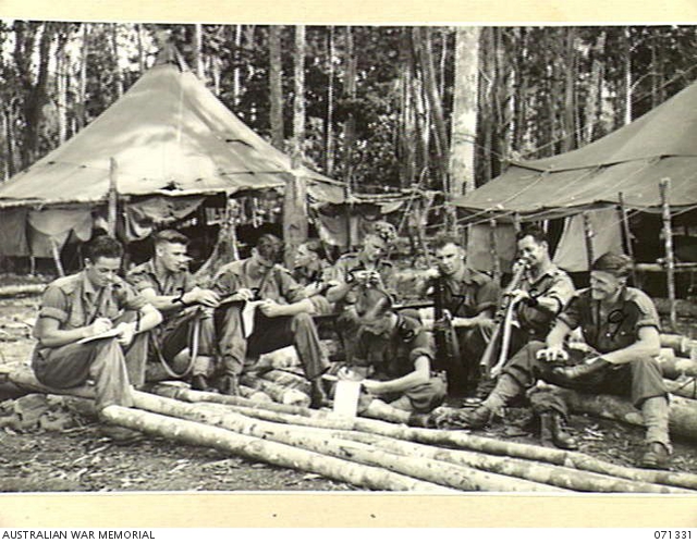 WAREO, NEW GUINEA, 1944-03-20. MEMBERS OF THE 29/46TH INFANTRY ...