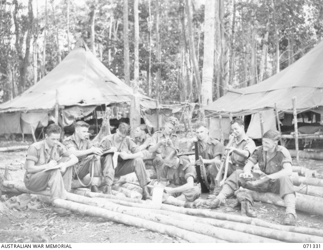 WAREO, NEW GUINEA, 1944-03-20. MEMBERS OF THE 29/46TH INFANTRY ...