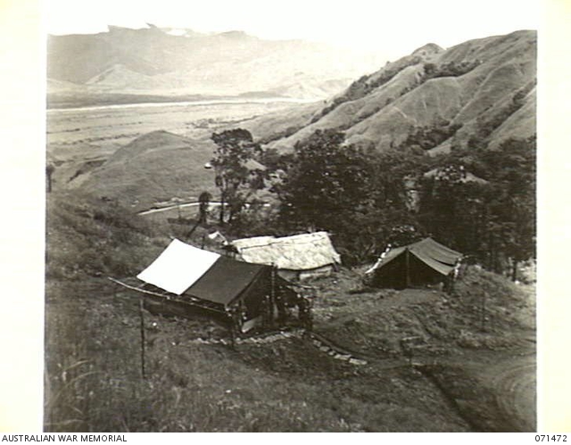 RAMU VALLEY, NEW GUINEA. 1944-03-27. RAMU VALLEY FROM THE SITE OF ...