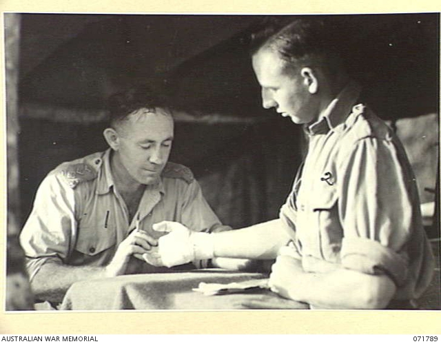 WAREO, PAPUA, NEW GUINEA, 1944-03-29. WX11047 CAPTAIN A. A. MERRITT ...