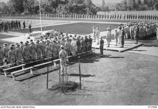 LAE, NEW GUINEA. 1944-04-23. NX8 LIEUTENANT-GENERAL SIR LESLIE MORSHEAD ...