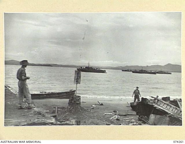HANSA BAY, NEW GUINEA. 1944-06-22. VX109228 CORPORAL KRAEMER, 5TH ...