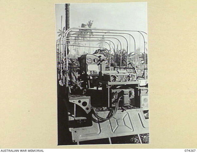 HANSA BAY, NEW GUINEA. 1944-06-22. A MOBIL JAPANESE MOBILE AIRCRAFT ...