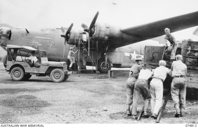 NADZAB, NEW GUINEA. 21 JULY 1944. PERSONNEL OF 39TH LINES OF ...