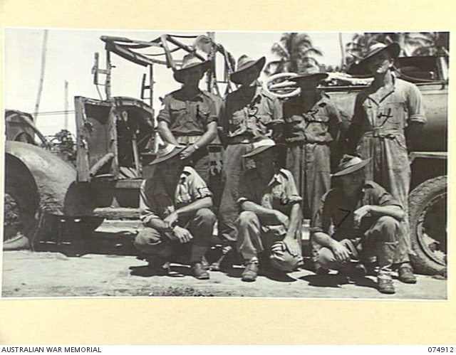SOUTH ALEXISHAFEN, NEW GUINEA. 1944-07-24. PERSONNEL OF THE 2/83RD ...
