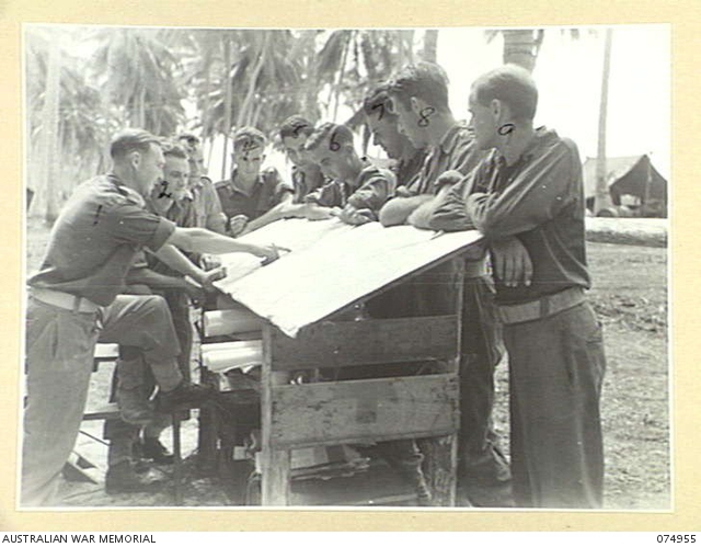 HANSA BAY, NEW GUINEA. 1944-07-29. NX126685 LIEUTENANT J. FOULDS ...