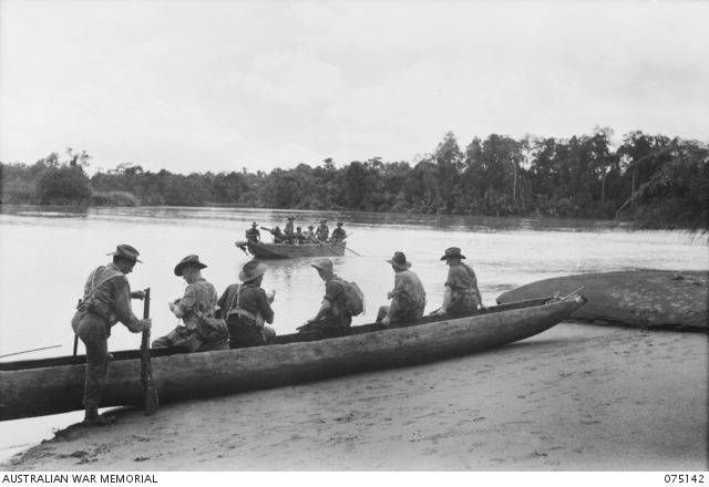 HANSA BAY-BOGIA HARBOUR, NEW GUINEA. 1944-08-09. TROOPS OF NO. 13 ...