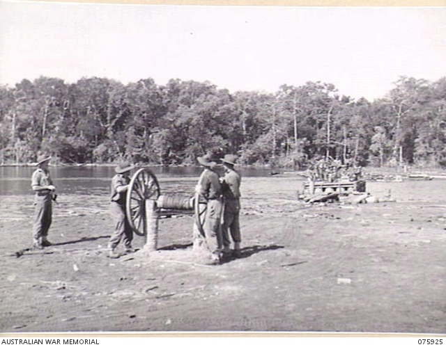HANSA BAY, NEW GUINEA. 1944-09-07. A PATROL FROM NO.12 PLATOON, B ...