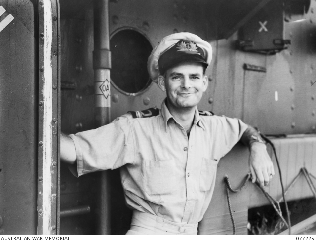 MADANG AREA, NEW GUINEA. 1944-11-08. PAY LIEUTENANT J. CASEY, ROYAL ...
