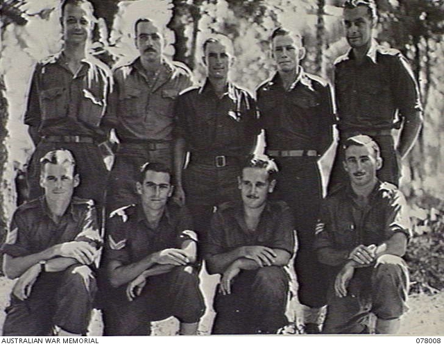 MALMAL VILLAGE, NEW BRITAIN. 1944-12-24. PERSONNEL OF THE "Z" FIELD ...