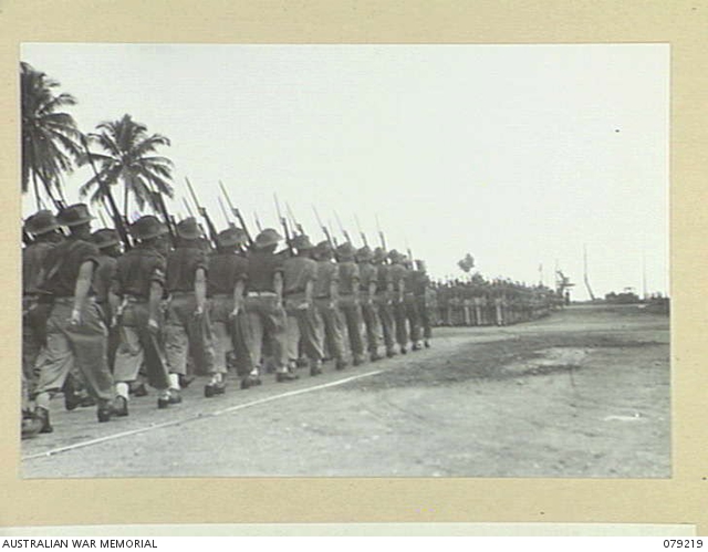 AITAPE, NEW GUINEA. 1945-02-23. TROOPS OF THE 2/11TH INFANTRY BATTALION ...