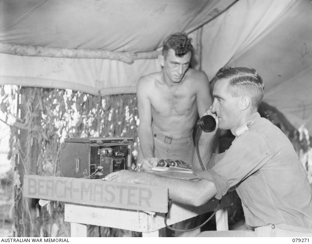 KEIP, NEW BRITAIN. 1945-02-18. QX50510 LIEUTENANT L.G. PERRY ...