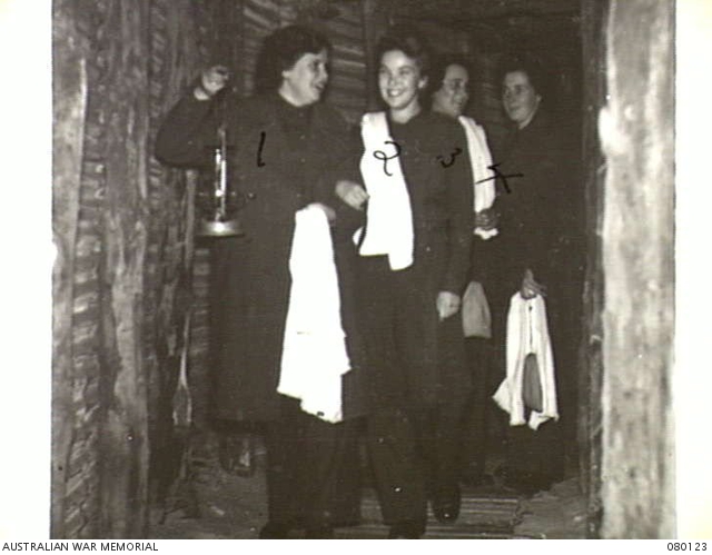 FORT LARGS, SA. 1944-09-12. SOME OF THE 600 YARDS TUNNELLING AT ...