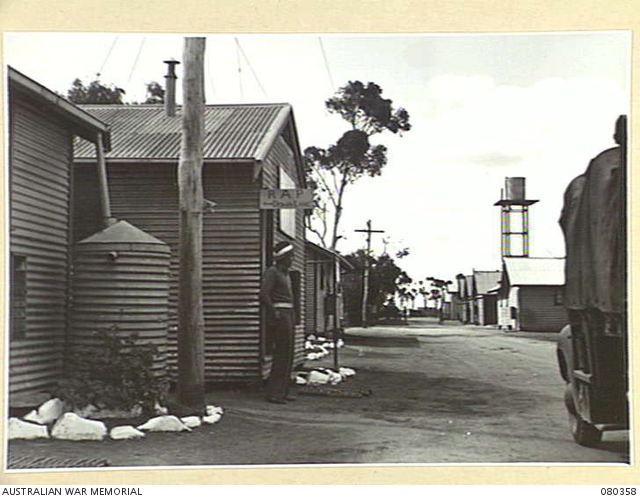 TEROWIE, SOUTH AUSTRALIA. 1944-09-13. THE STAGING CAMP AT THE TEROWIE ...