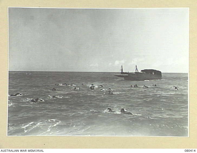 TRINITY BEACH, QUEENSLAND. 1944-09-09. MEMBERS OF D SECTION, 9TH ...