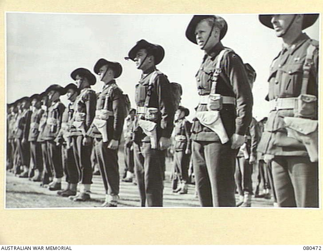 BALCOMBE, VICTORIA, AUSTRALIA. 1944-09-19. PERSONNEL OF 8TH DESPATCH ...