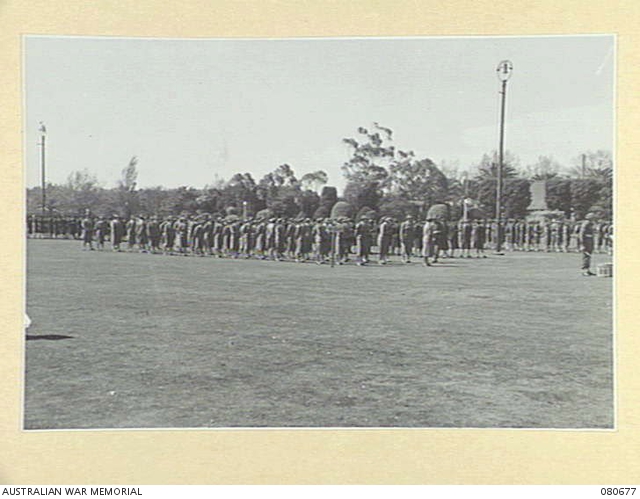 MELBOURNE, VICTORIA. 1944-09-29. MEMBERS OF THE AUSTRALIAN ARMY NURSING ...