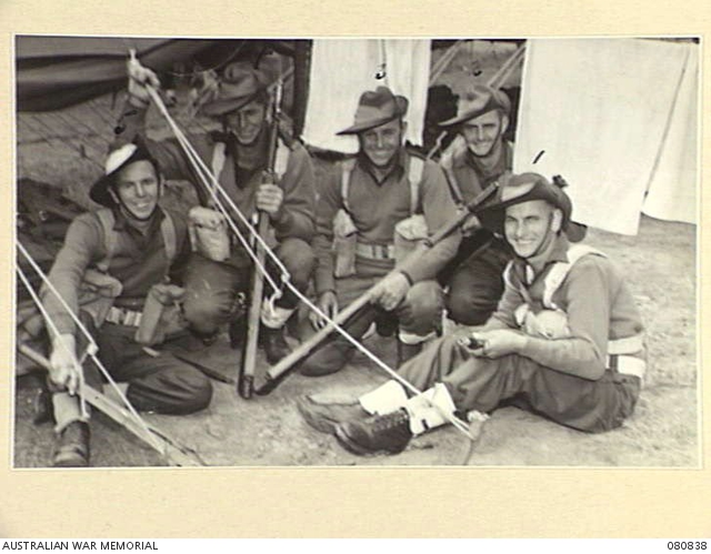 MELBOURNE, VIC. 1944-10-06. PERSONNEL OF THE 15TH INFANTRY BRIGADE AT ...