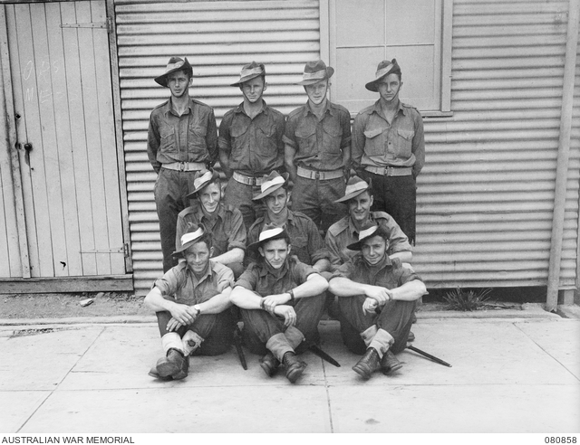 MELBOURNE, VIC. 1944-10-06. PERSONNEL OF THE 24TH INFANTRY BATTALION ...