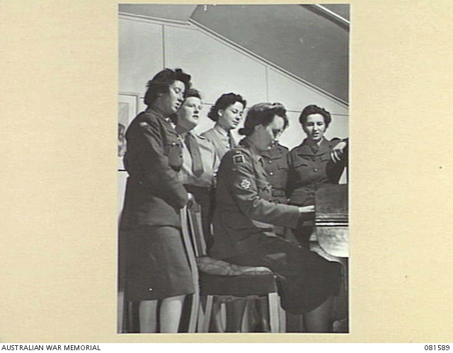 CAMP PELL, VICTORIA, AUSTRALIA. 1944-10-20. MEMBERS OF THE 4TH ...