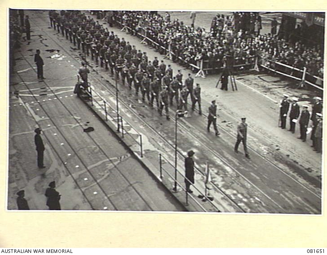 MELBOURNE, VICTORIA, AUSTRALIA. 1944-10-27. A FLIGHT OF ROYAL AIR FORCE ...