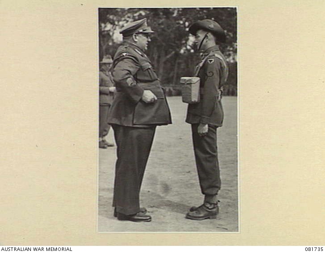 RAVENSHOE, AREA, ATHERTON TABLELAND, QUEENSLAND. 1944-10-23. MAJOR ...