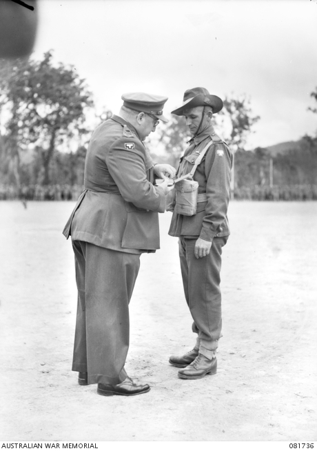 Major General G F Wootten, General Officer Commanding, 9th Division ...