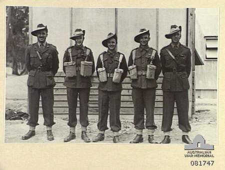 Members of the 2/48th and 2/23th Infantry Battalions (Bn) who are ...