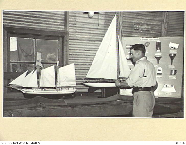 CAMP PELL, MELBOURNE, VIC. 1944-10-30. WARRANT OFFICER, F. GREENWAY ...