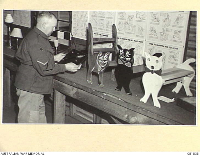 CAMP PELL, MELBOURNE, VIC. 1944-10-30. LANCE-CORPORAL F.J. MCMAHON, 24 ...