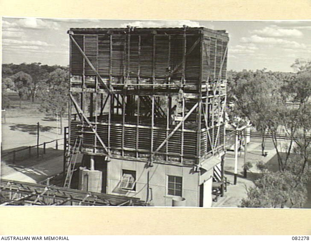 CAPE RIVER, QLD. 1944-10-26. THE ICE MANUFACTURING BUILDING, CAPE RIVER ...