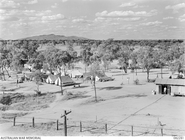 CAPE RIVER, QLD. 1944-10-26. THE CAMP AREA OF THE 2/1 FIELD BUTCHERING ...