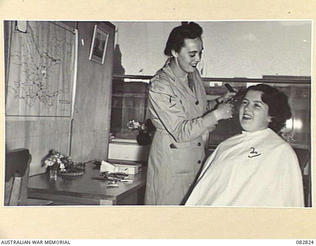 MELBOURNE, VIC. 1944-11-07. VF345043 SERGEANT ELLEN BOYLE, OFFICER-IN ...