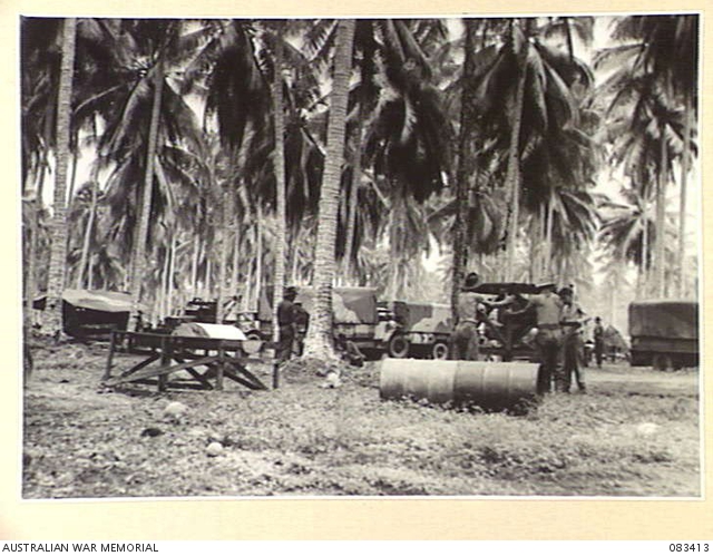 AITAPE AREA, NEW GUINEA, 1944-11-12. TROOPS OF 135 BRIGADE WORKSHOP IN ...