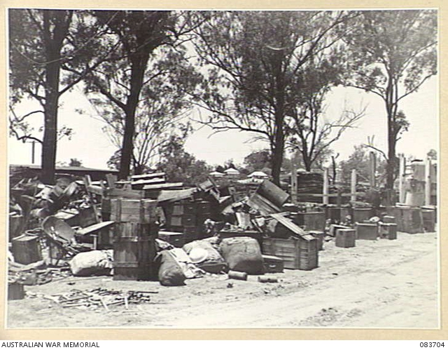 REDBANK, QUEENSLAND. 1944-12-04. ITEMS RETURNED FROM ARMY UNITS TO NO 2 ...