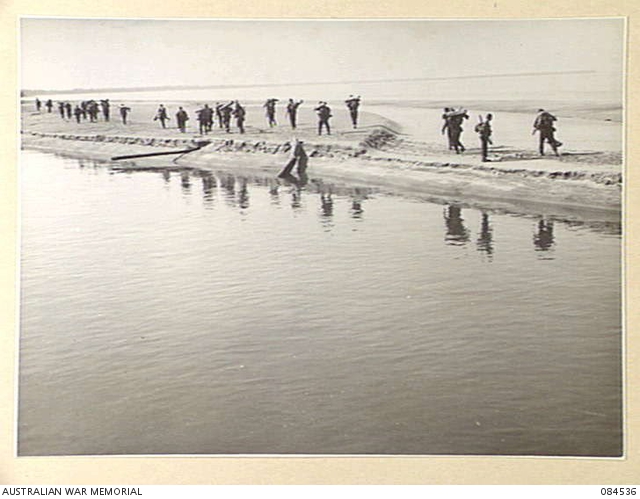 JABA RIVER AREA, BOUGAINVILLE, SOLOMON ISLANDS. 1944-12-18. D COMPANY ...