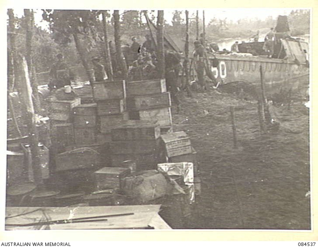 JABA RIVER AREA, BOUGAINVILLE, SOLOMON ISLANDS. 1944-12-18. PRIVATE ...