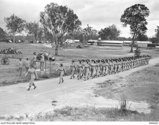 REDBANK, BRISBANE, QUEENSLAND. 1944-12-21. D COMPANY, 2/4 GENERAL ...