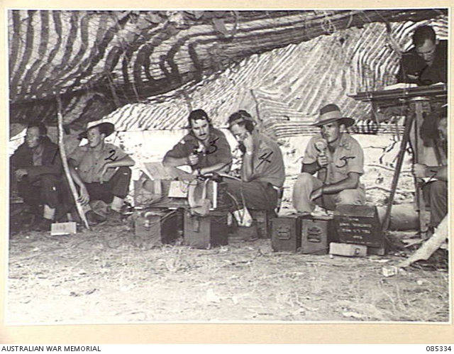 WILD RIVER RANGE, QLD. 1945-01-05. F TROOP, 2/7TH FIELD REGIMENT ...