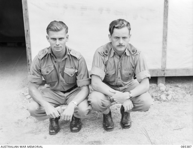BARRINE, QUEENSLAND. 1945-01-09. MEMBERS OF U FIELD SECURITY SECTION ...