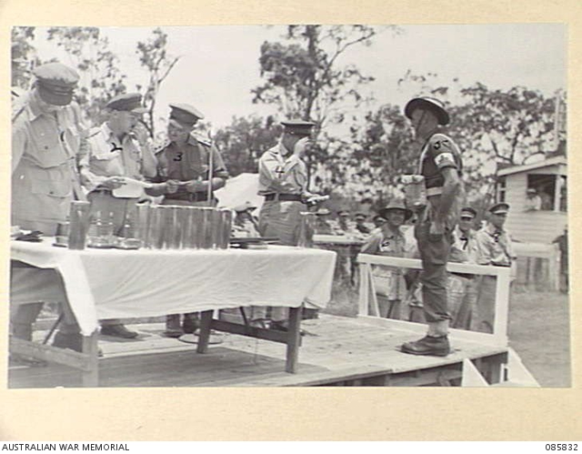 HERBERTON, QLD. 1945-01-19. PRIVATE A C BIGGINS, A COMPANY, 2/8 FIELD ...