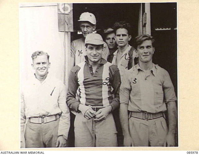 KULARA, QLD. 1945-01-27. SOME OF THE 2/25 INFANTRY BATTALION TROOPS WHO ...