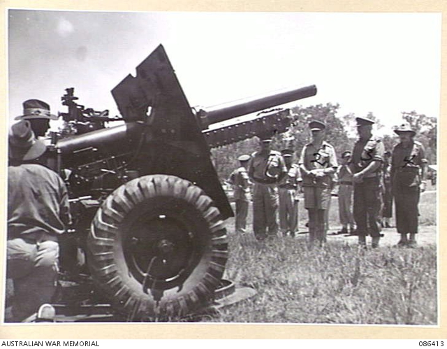 KAIRI, QLD. 1945-02-13. THE DUKE OF GLOUCESTER, GOVERNOR GENERAL OF ...