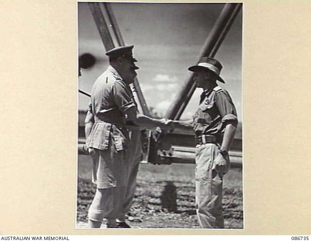 WONGABEL, QLD. 1945-02-15. THE DUKE OF GLOUCESTER, GOVERNOR GENERAL OF ...