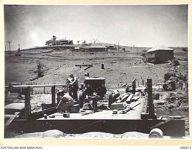 MINBUM, QLD. 1945-02-19. 2 FIELD SQUADRON ROYAL AUSTRALIAN ENGINEERS ...