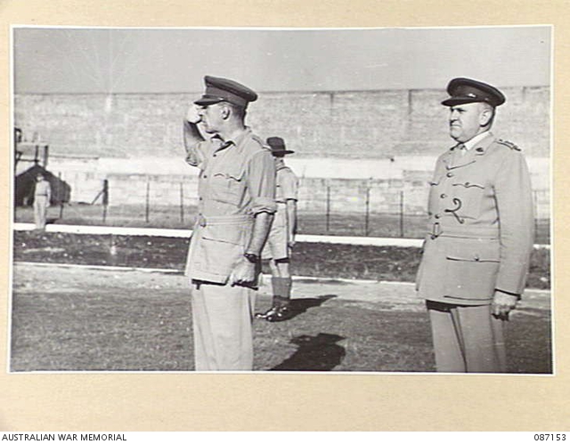 SYDNEY, NSW. 1945-02-28. LIEUTENANT COLONEL E A MCKEWAN, COMMANDING ...